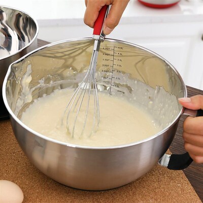 Mixing Bowls Nesting Baking Utensil Metal Bowl Kitchen Prep