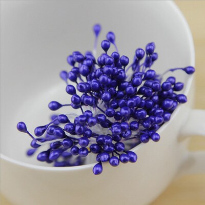 150pcs 55mm Mini Stamen Handmade Artificial Flowers For Wedd