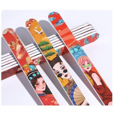 Nail Art Tools Shiner Polish Buffer File Care Tools 4-Ways