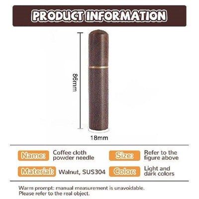 Coffee Tamper Stainless Steel 6 Needles Espresso Powder