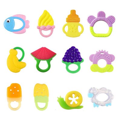 3PCS Baby Teething Toys for Newborn Infants Safe Infant and