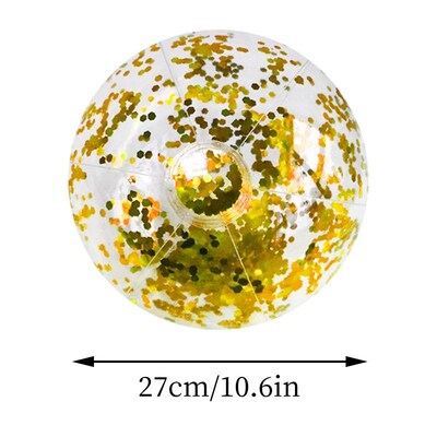 16 Inch Sequins Beach Ball Halloween Jumbo Pool Toys Balls G