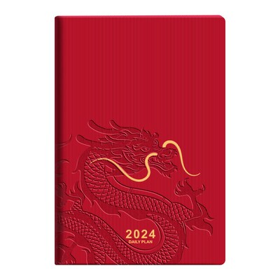 daily schedule 2024 dragon planner business book  set日程本