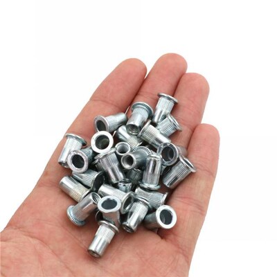 M5 Thread 304 Stainless Steel Rivet Nut Insert Nutsert Knurl