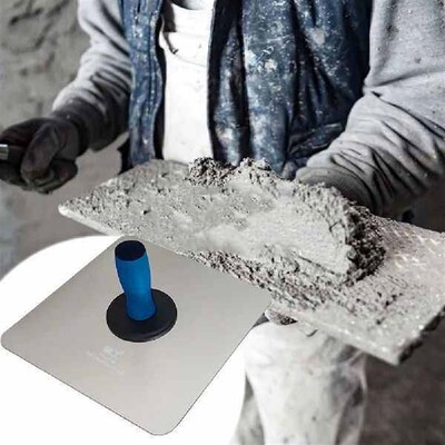 Plaster Mortar Board Holder with Soft Grip Handle Finishing