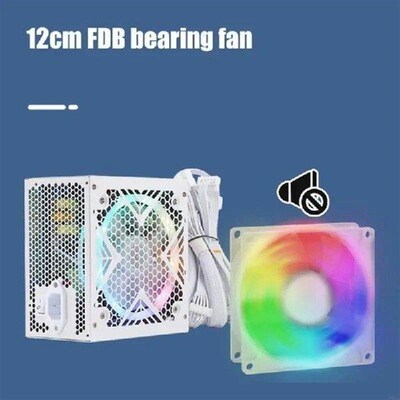 Efficient 550W PC Power Supply With 12CM Quiet Operating