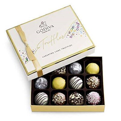 Godiva Chocolatier Birthday Truffles Assorted Chocolate G