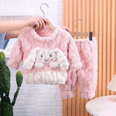 New Winter Baby Girls Clothes Children Sleepwear Infant Fash
