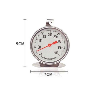 Stainless Steel Oven Thermometer Mini Dial Stand Up