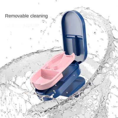 1PC Pill Cutter Box Portable Drug Box Tablet Cutter Splitter