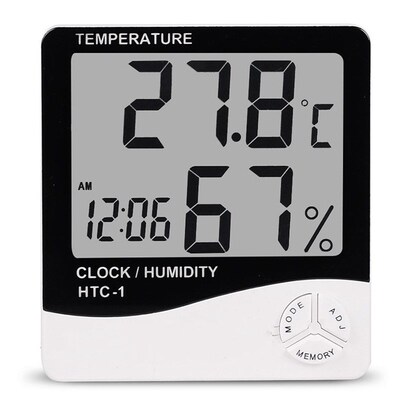 Digital Thermometer Hygrometer Indoor Weather Station For Ho