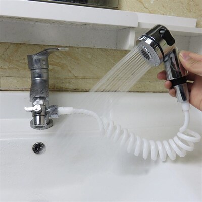 Wonderlife Faucet Shower Head Bathroom Spray Drains Straine