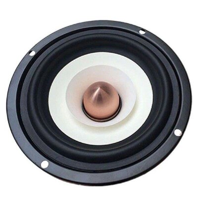 4Inch Aluminum Cone Woofer for Bookshelves Speakers Customs