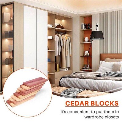ABRM-16 Pack Cedar Bs For Closet,Red Cedar Bs For