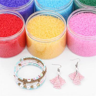 2mm 3mm 4mm Frosting Matte Seedbeads Uniform Round Spacer Be