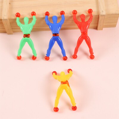 20Pcs Novelty Sticky Wall Climbing Climber Men Kids Boy Birt