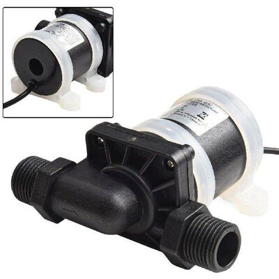 DC Power Supply Brushless Solar Motor Water Pump Compact