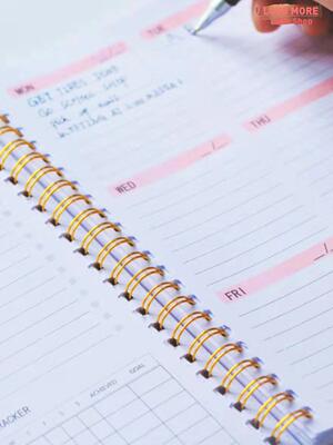A5 Agenda Planner Notebook Diary Weekly Planner Goal Habit S