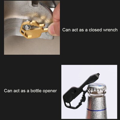 Multitool Key Universal Keys Gear Clips Measuring Adjustable