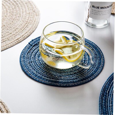 ins 1Pcs for Dining Table Embroidery Craft Placemat 餐垫杯垫