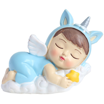Baking cake decoration unicorn ornaments Princess castle ins
