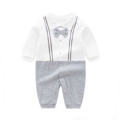 Newborn Baby Clothes Male Baby Jumpsuit 0-6 Months 100 Days