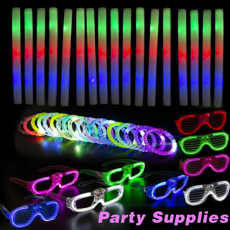Led Foam s LED Light Up Toys Party Favors Glow in the Dark P