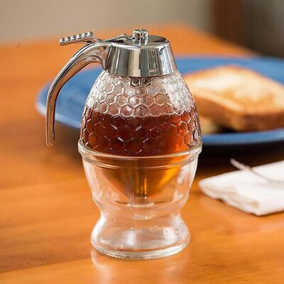 Baking Honey Bottle Squeeze Cup Syrup Bottle Pot Dispenser A