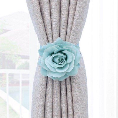 New Flower Curtains Tieback Magnet Curtains Buckle Magnetic