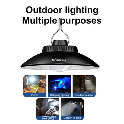 Recharge waterproof led outdoor camping light white/yellow