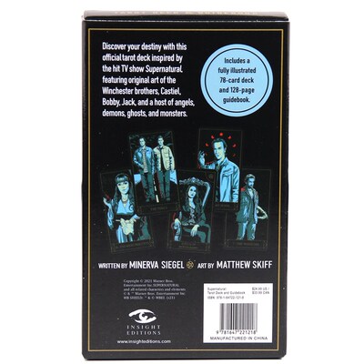 Supernatural Tarot Deck and Guidebook Card Game Gift With Pd