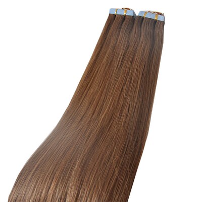 Long-haired Wig Full Real Hair Traceless Invisible Wig Pu Ha