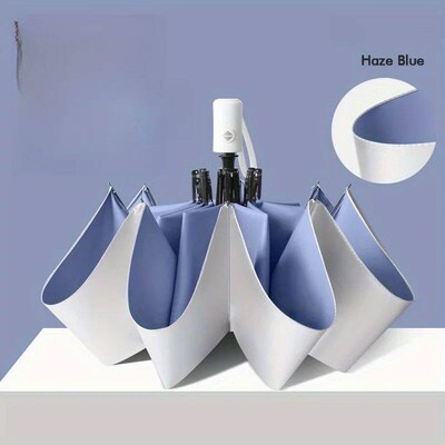 Fully Automatic Titanium Silver Umbrella Sun Umbrella Sun Pr