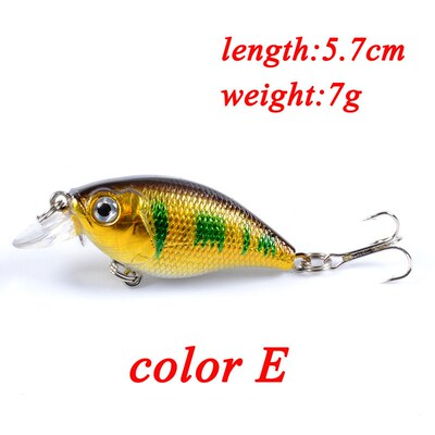 1PCS Wobblers Quality Crankbait Simulation Fishing Lure 5.7c