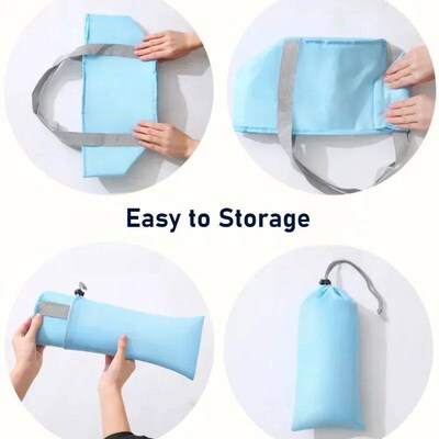 Foldable Insulated Foot Bath Bucket - Portable Collapsible T