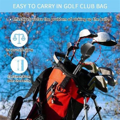 Golf Ball Retriever Telescopic Golf Ball Picker Stainless