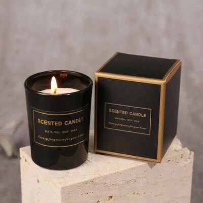 Smokeless Fragrant Candle for Home Scented Candle Jar Souven