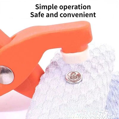 50/100 Set Plier Tool Five-claw Buckle Metal Snap Buttons fo