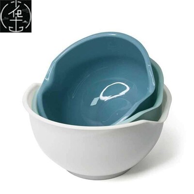 3 PCS Mixing Bowls Multipurpose Plastic Mixing Bowl