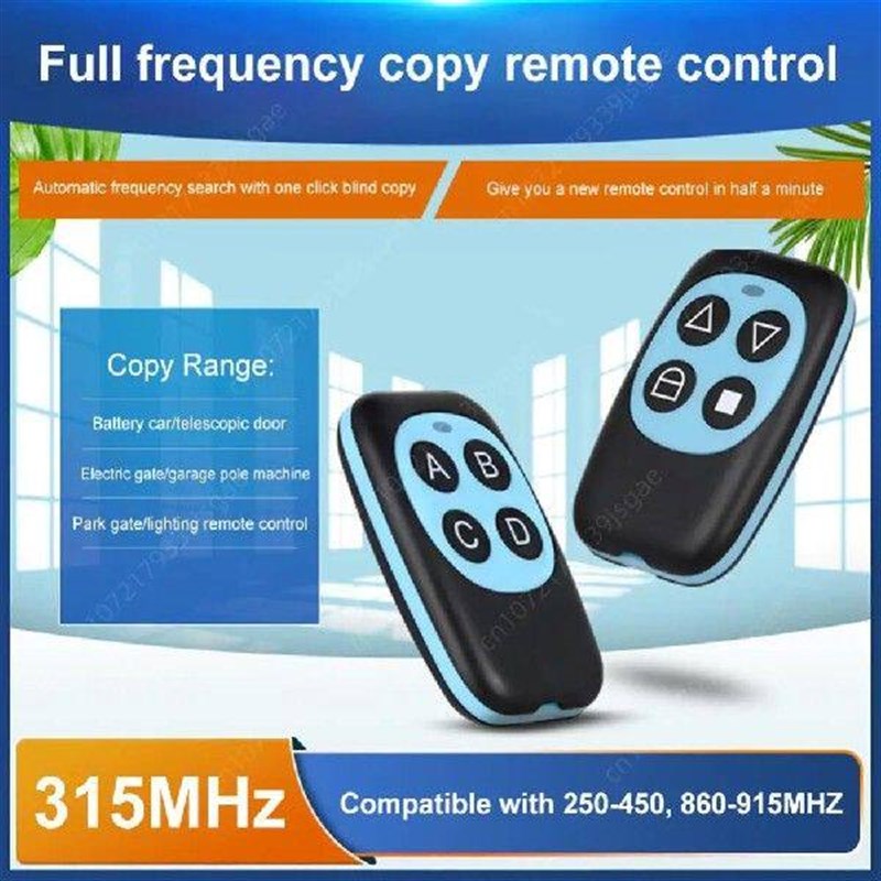 315MHz/433MHz/250-450MHz/860-915MHz Multi Frequency