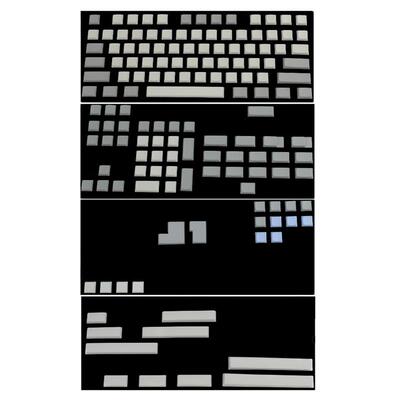 YMDK 147 XDA Blue Gray Mixed Full Keyset For MX Mechanical K