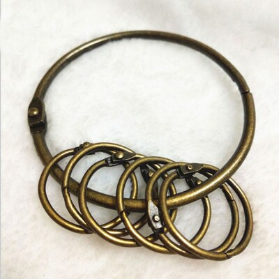 High Quality 2/4/5/10Pcs Metal Ring Binder15 - 76mm DIY