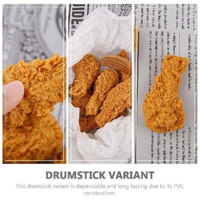 6Pcs Fake Fried Chicken Legs Home Ornaments Simulation