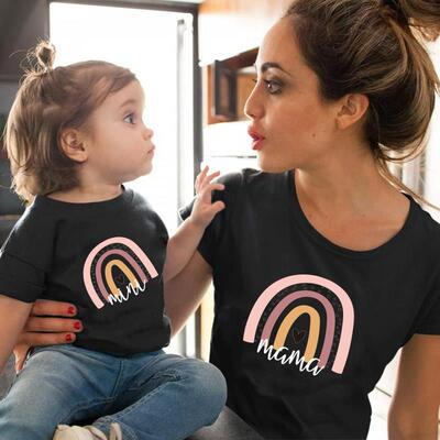 1pcFashionMamdRbowrtly