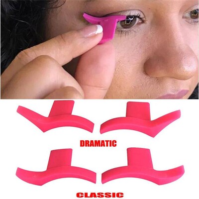 1Pair Cat Eye Eyeliner Stamps Eye Shadow Cosmetic Easy To Ma