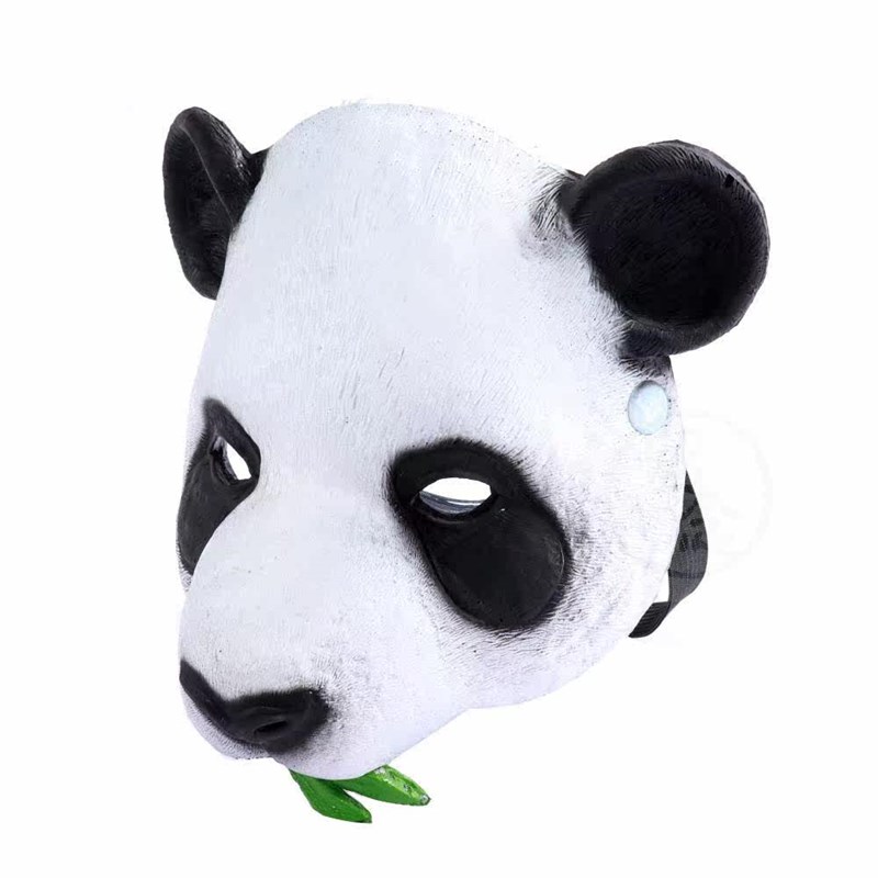 。Halloween Carnival Party props dance funny panda mask
