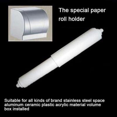 1/3PCS Replacement Toilet Roll Paper Shaft White Plastic Toi