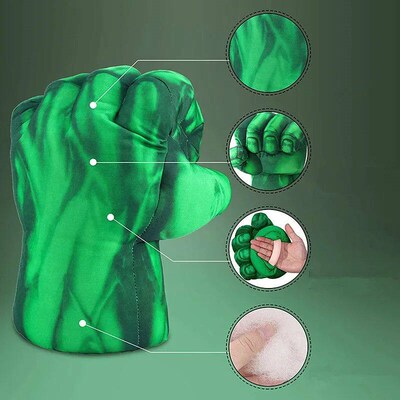 Kostum Tinju Superhero Anak-anak Sarung Tangan Hulk Kapten A
