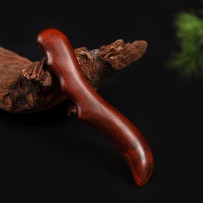 Large Rosewood Guasha Board Massage Tool for Meridians Cervi