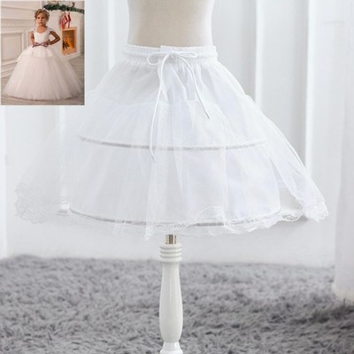 White Tulle Skirt Baby Girls Tutu Skirts Petticoats Kids Und